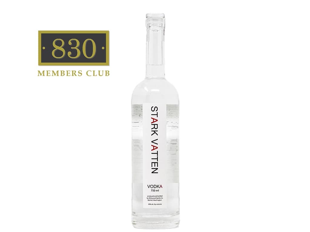 (830) Stark Vatten - Vodka - Wildwood Spirits Co.